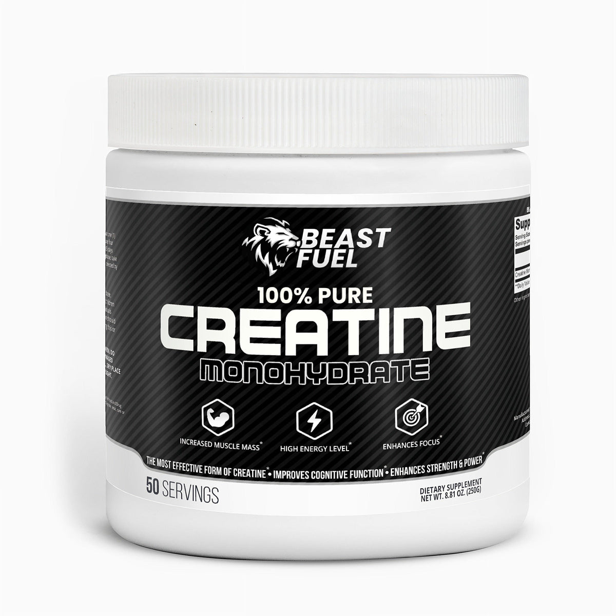 Creatine Monohydrate – Beast Fuel